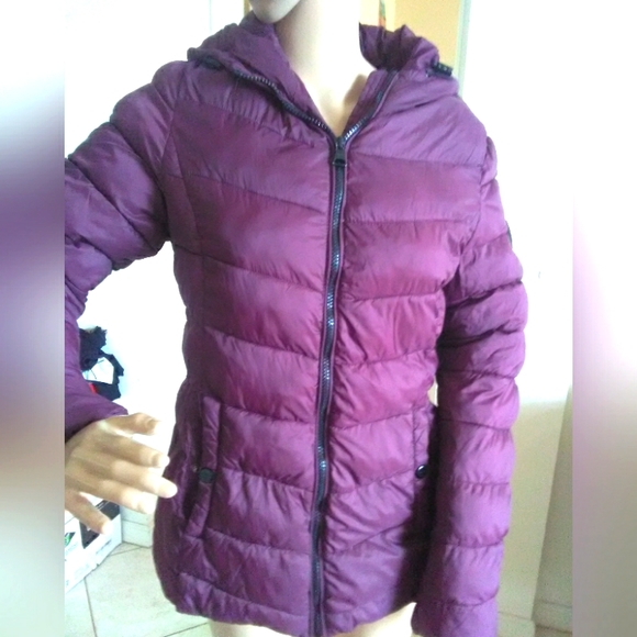 Madden Girl | Jackets & Coats | Madden Girl Puffer Jacket Maroon Color ...